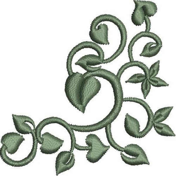 Leaf Vine Design - Etsy