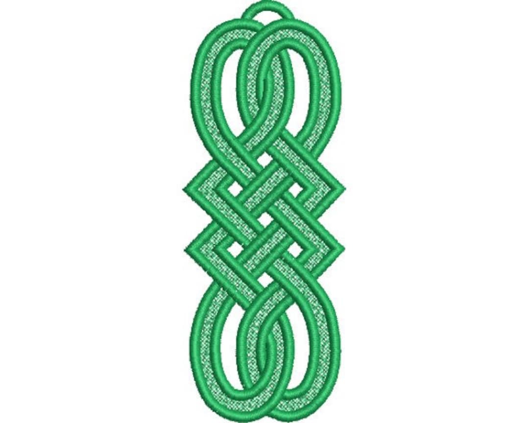 FSL Celtic Knot Bookmark - Machine Embroidery Design, Freestanding Lace ...