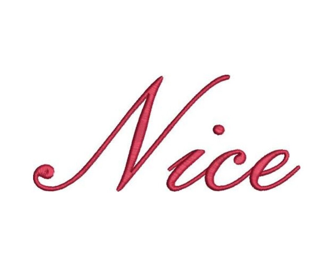 Nice Machine Embroidery Design, Santa Claus Nice List Embroidery ...