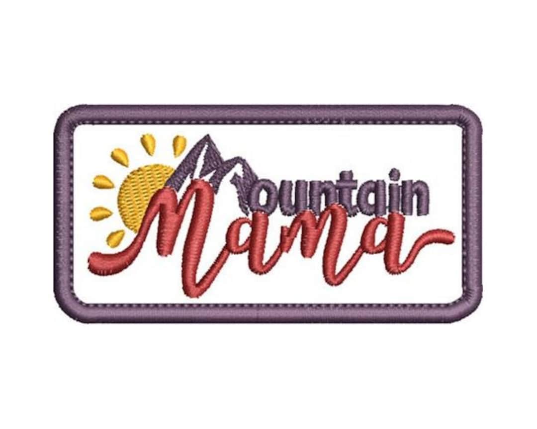 Hiking Patch - Machine Embroidery Design, Hiking Iron-on Patch ...