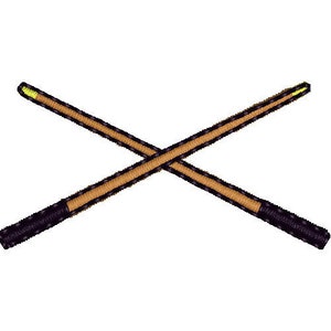 Billiard Pool Cues - Machine Embroidery Design, Pool Cues Embroidery ...