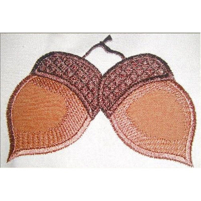 Acorn Embroidery - Etsy