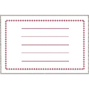 ITH Quilt Label - Machine Embroidery Project Design, in the Hoop Made ...