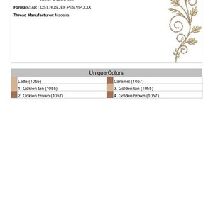 Golden Wheat - Machine Embroidery Design, Wheat Stalk Embroidery Design ...