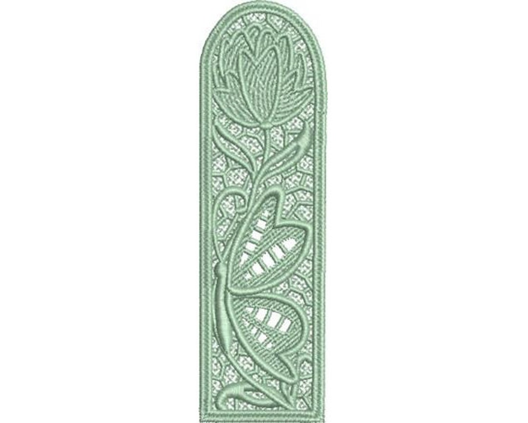 FSL Butterflies Bookmark - Machine Embroidery Design, Freestanding Lace ...