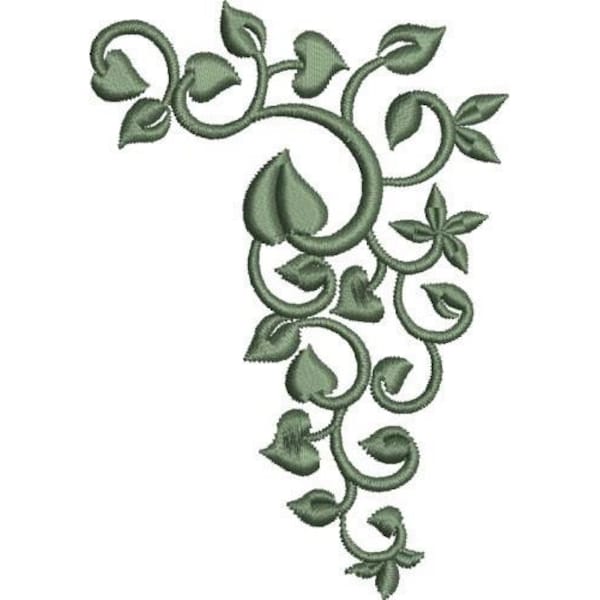 Embroidery Vine With Leaves - Etsy