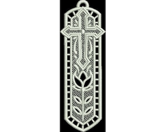 FSL Heart Bookmark Machine Embroidery Design, Freestanding Lace ...