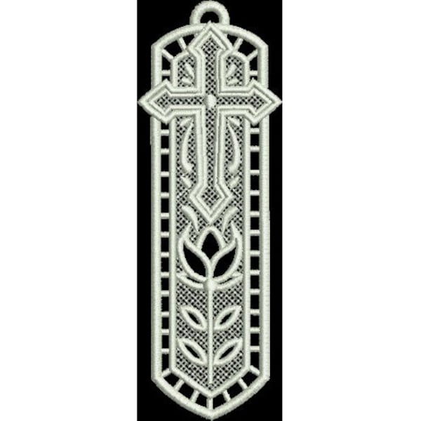 Cross Bookmark - Etsy
