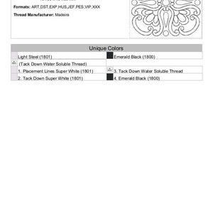 ITH Painted Tile Quilt Block - Machine Embroidery Design, in the Hoop ...