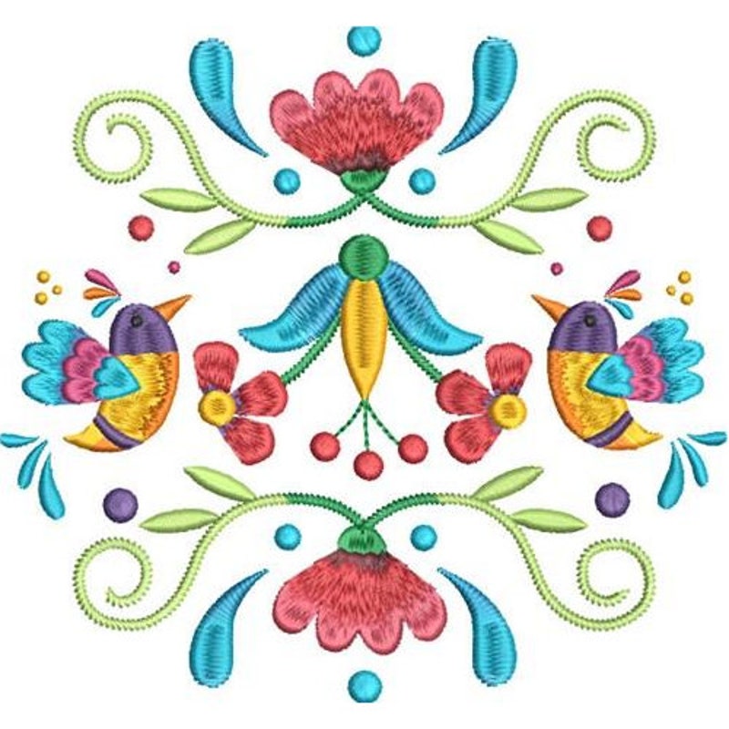 Bird Folk Art - Etsy