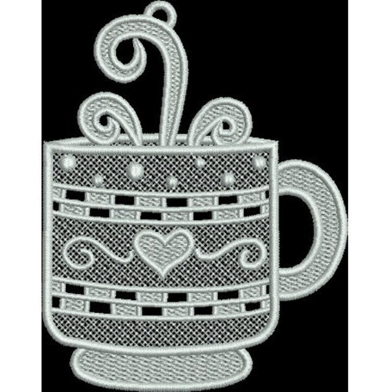 Fancy Coffee Ornament - Etsy