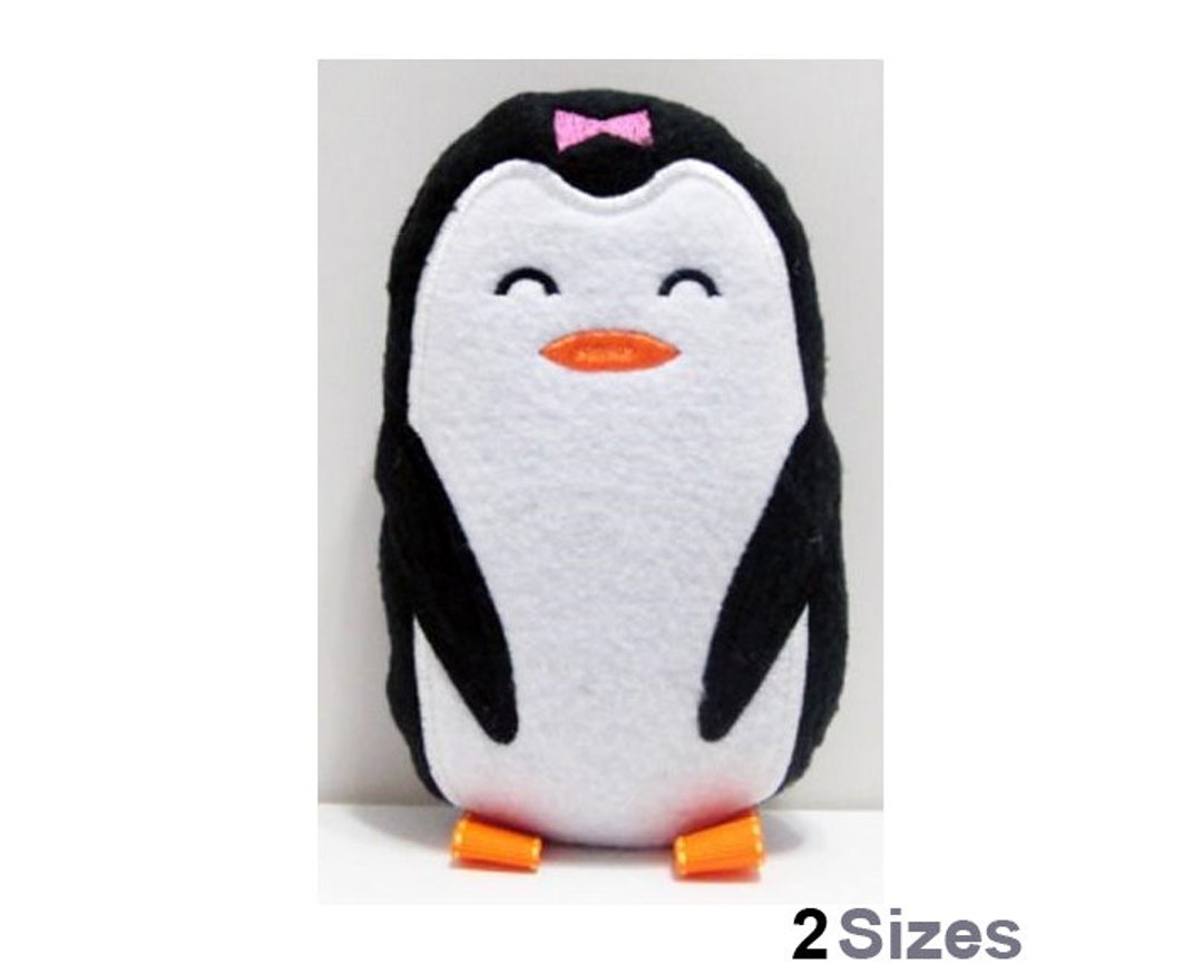 ITH Female Penguin Softie Laughing Eyes - Machine Embroidery Project ...