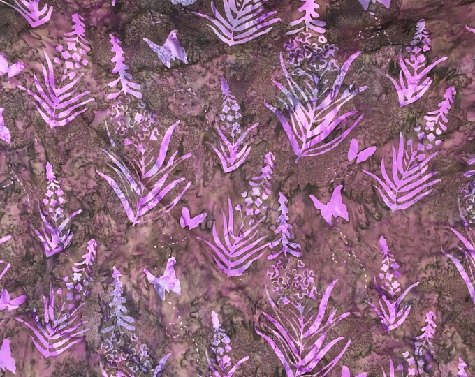 Hoffman Fabric Batik Fireweed P2984-428-mulberry - Etsy
