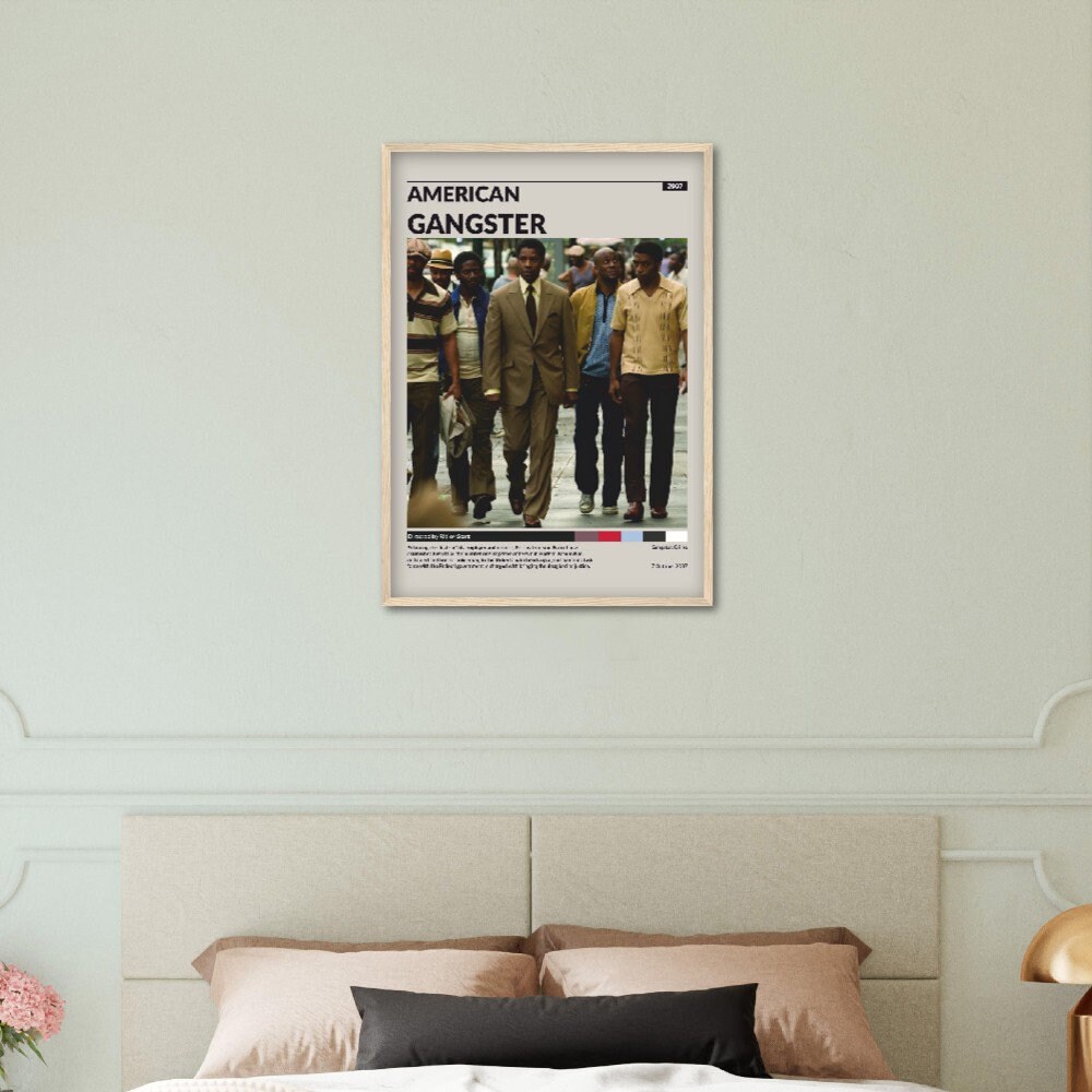 American Gangster Poster - Etsy