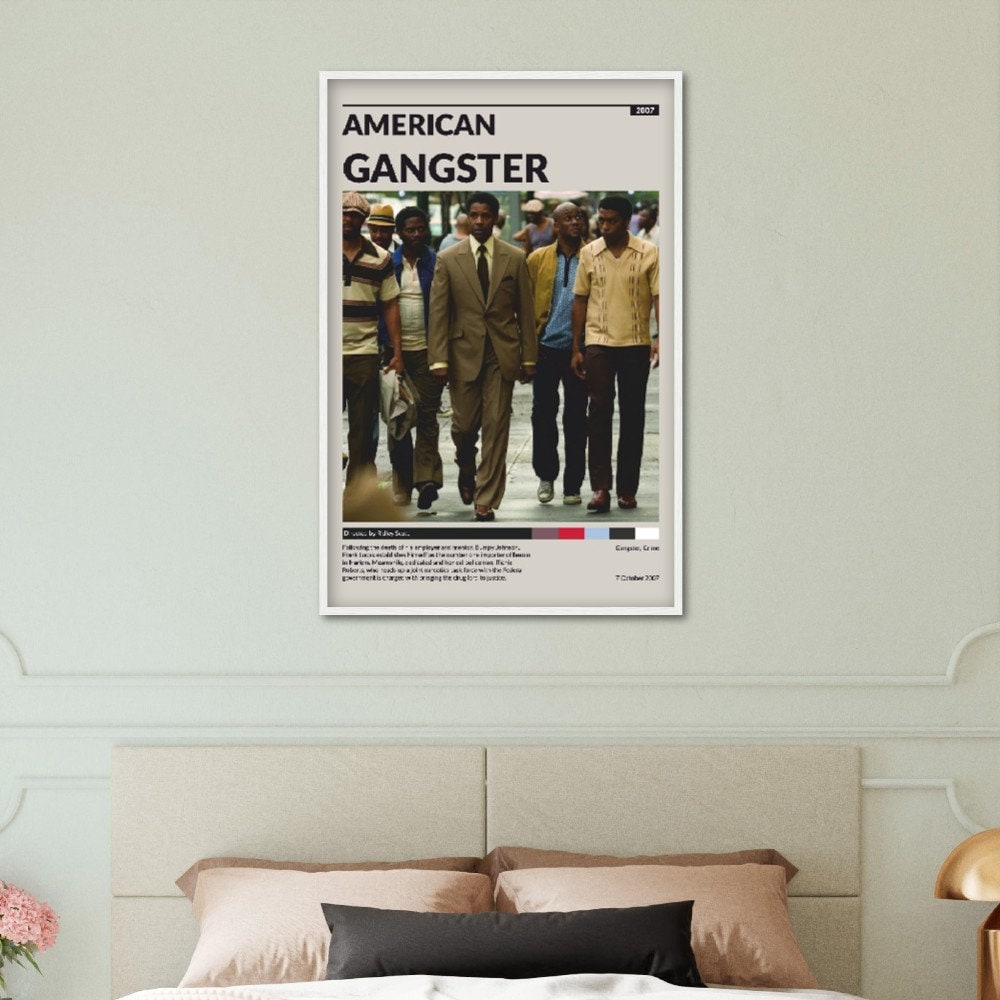 American Gangster Poster - Etsy