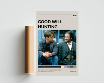 Good Will Hunting Movie Poster Digital Download, Movie Wall Art ...