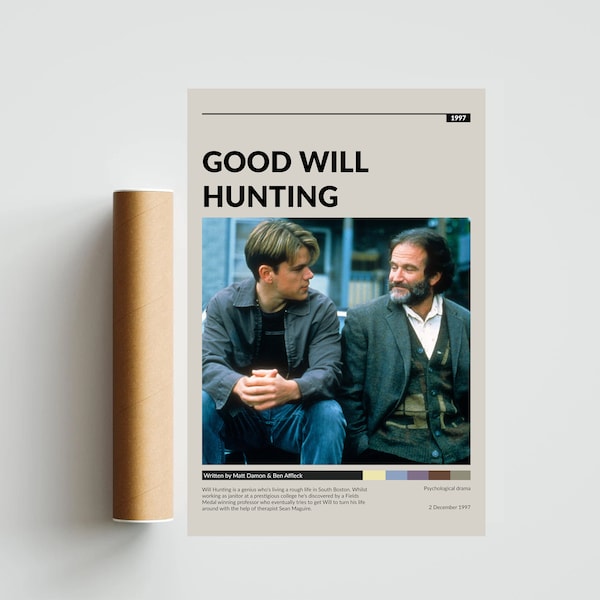 The Good Will Hunting Poster - Etsy UK