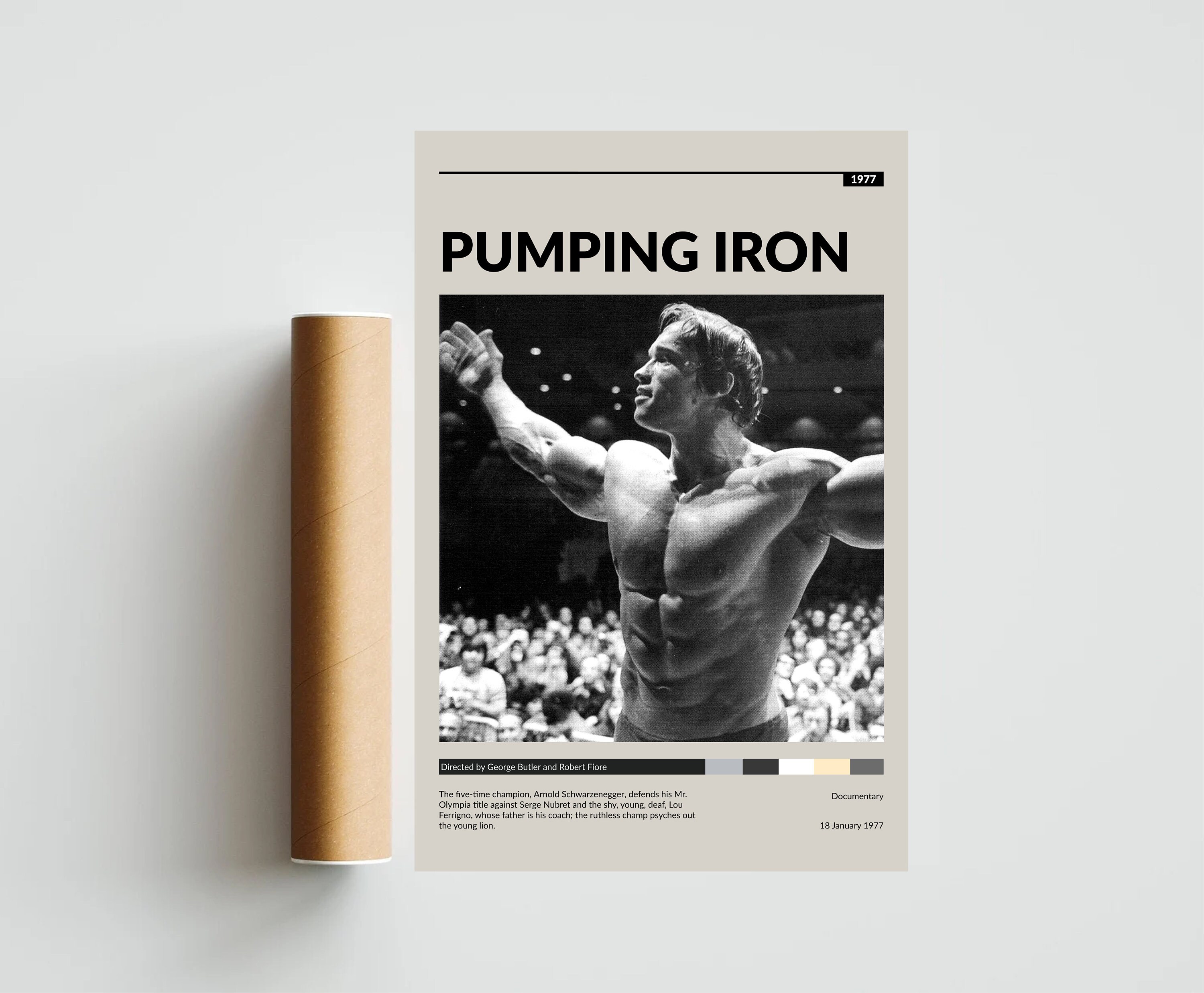 Pumping Iron Movie Poster