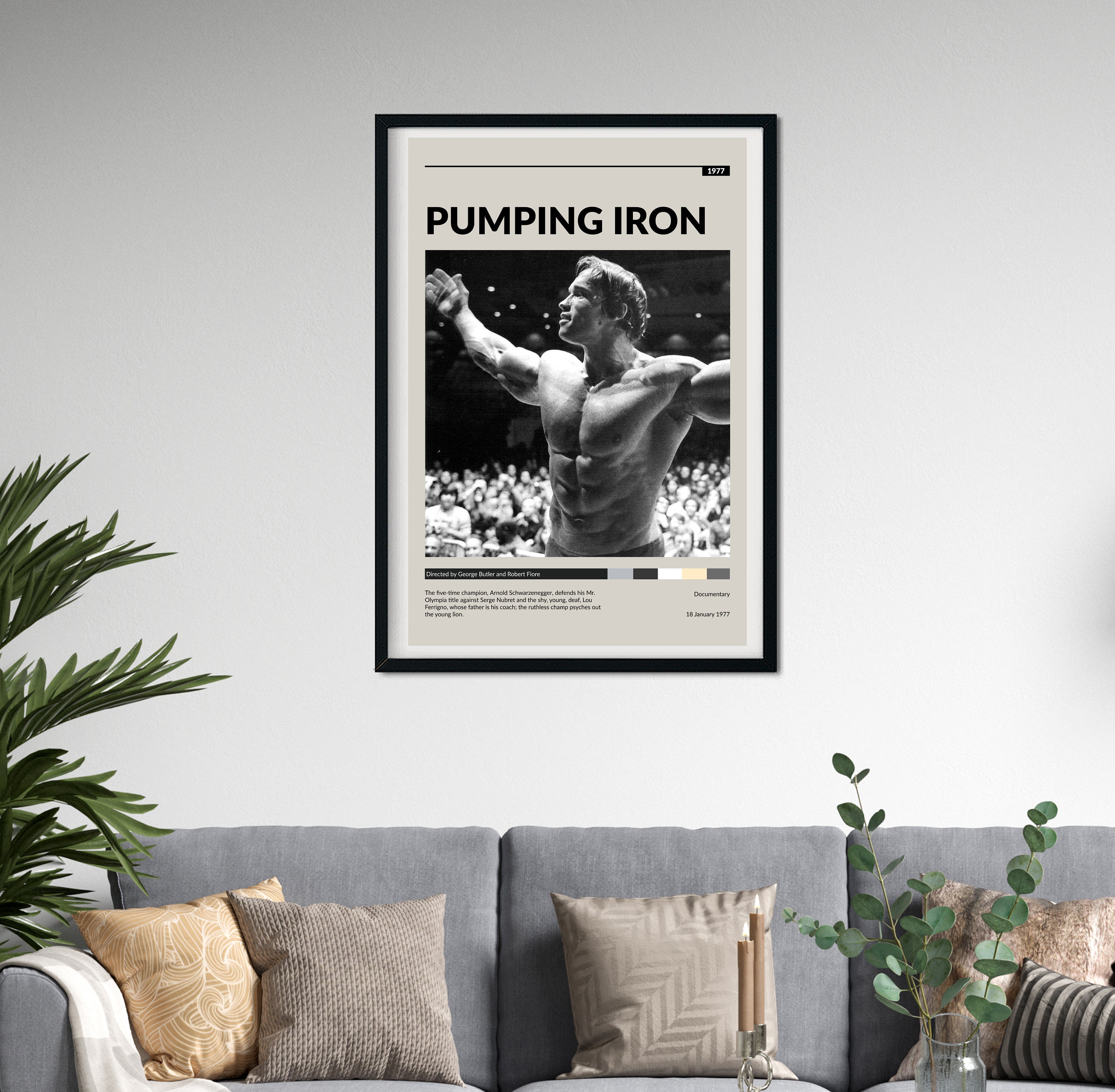 Pumping Iron Poster - Etsy