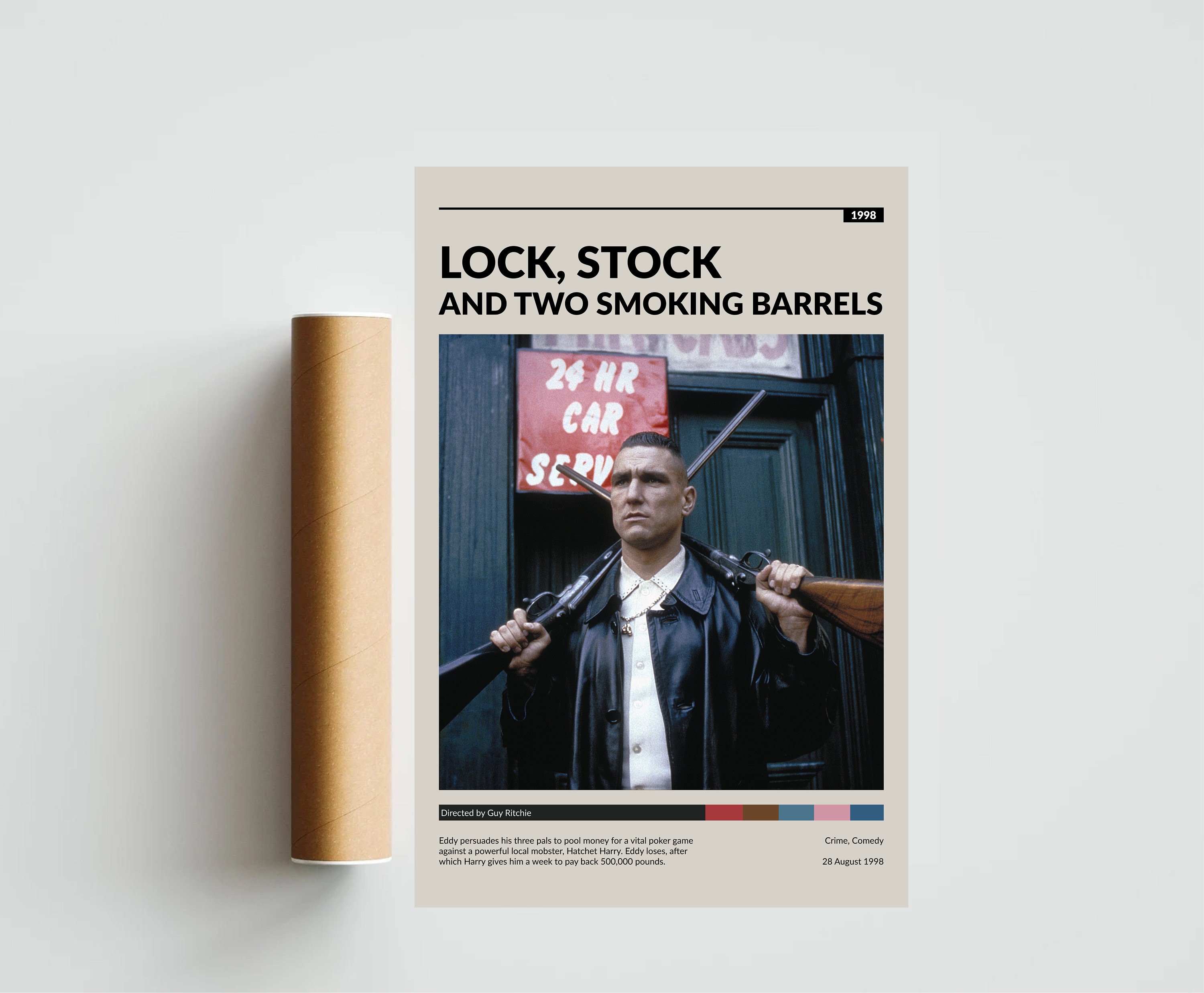 Lock Stock And Two Smoking Barrels Poster