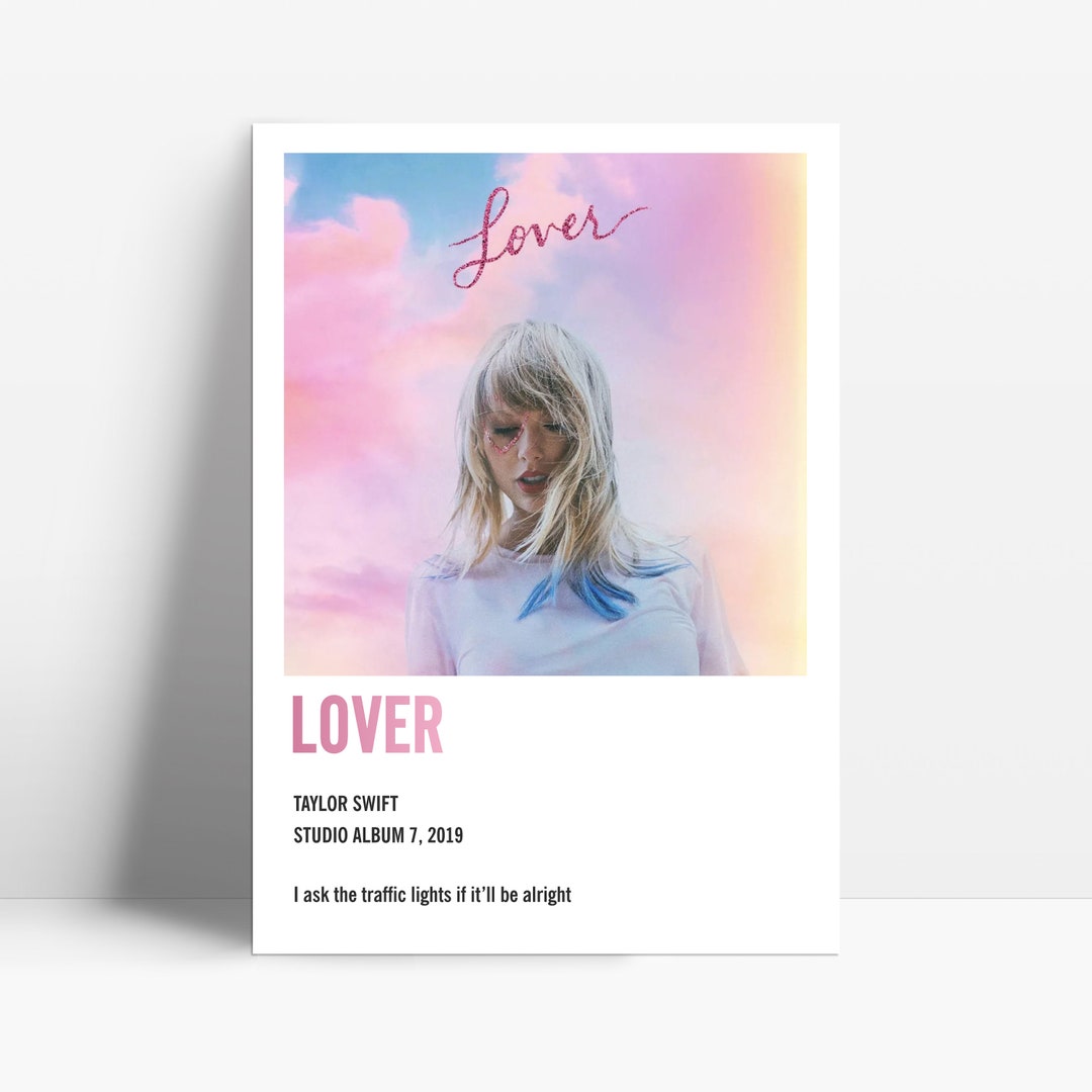 Taylor Swift Lover Album Poster, Digital Download - Etsy