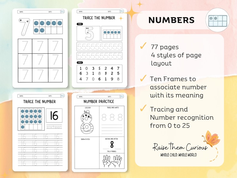Big Tracing Workbook: Letter Families, Numbers, Shapes (digital ...