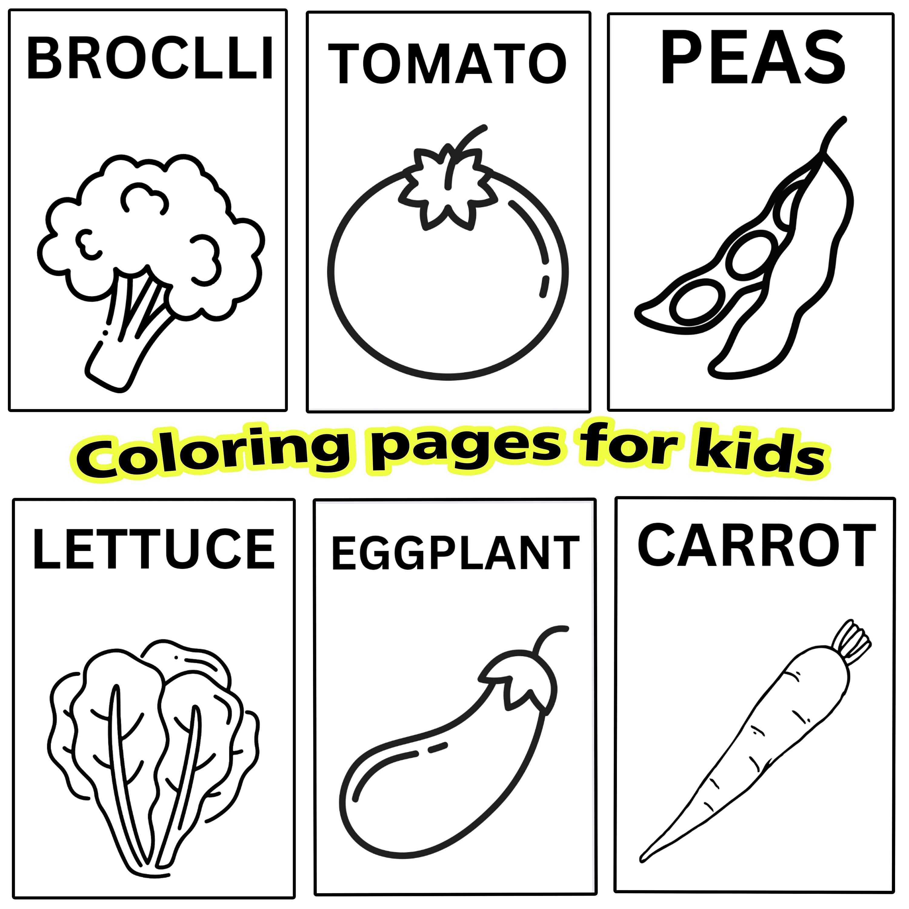Fruit And Vegetable Printable Coloring Pages Fruit And Vegetable Printable Coloring Pages