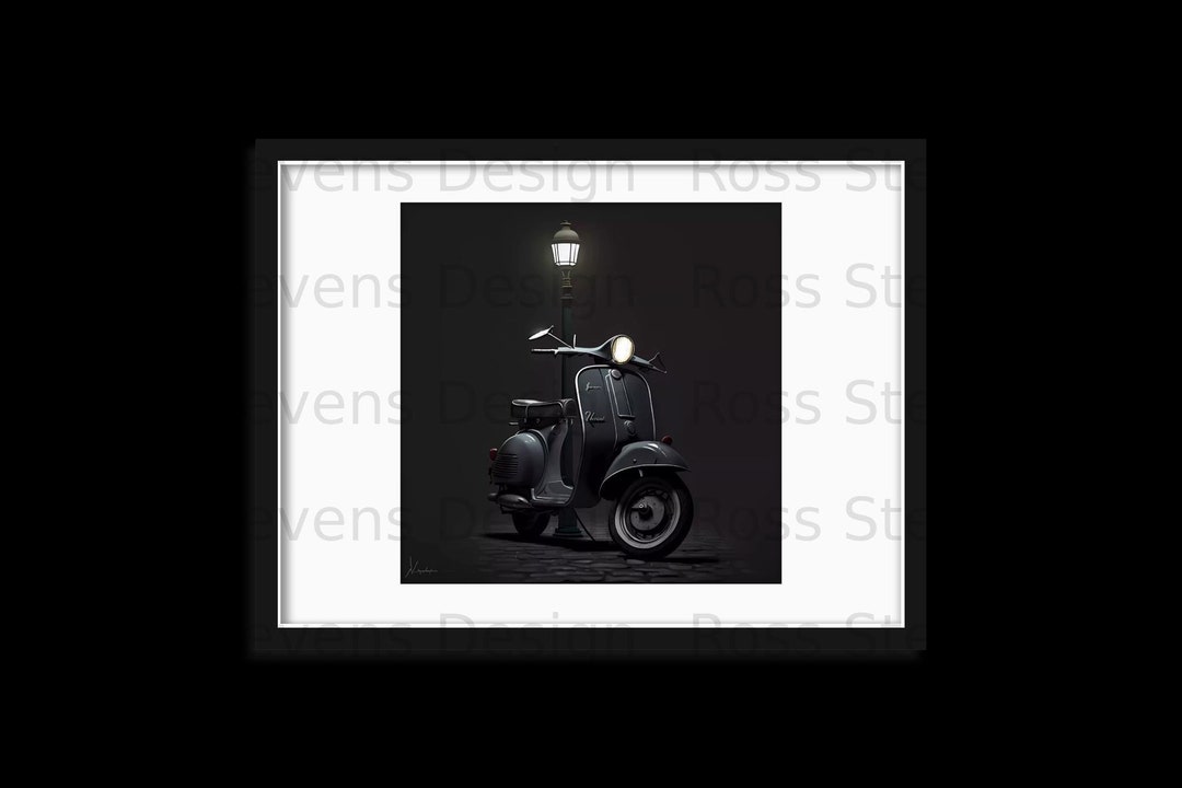 Vespa Knolling Lambretta Mod Ska Scooter - Etsy