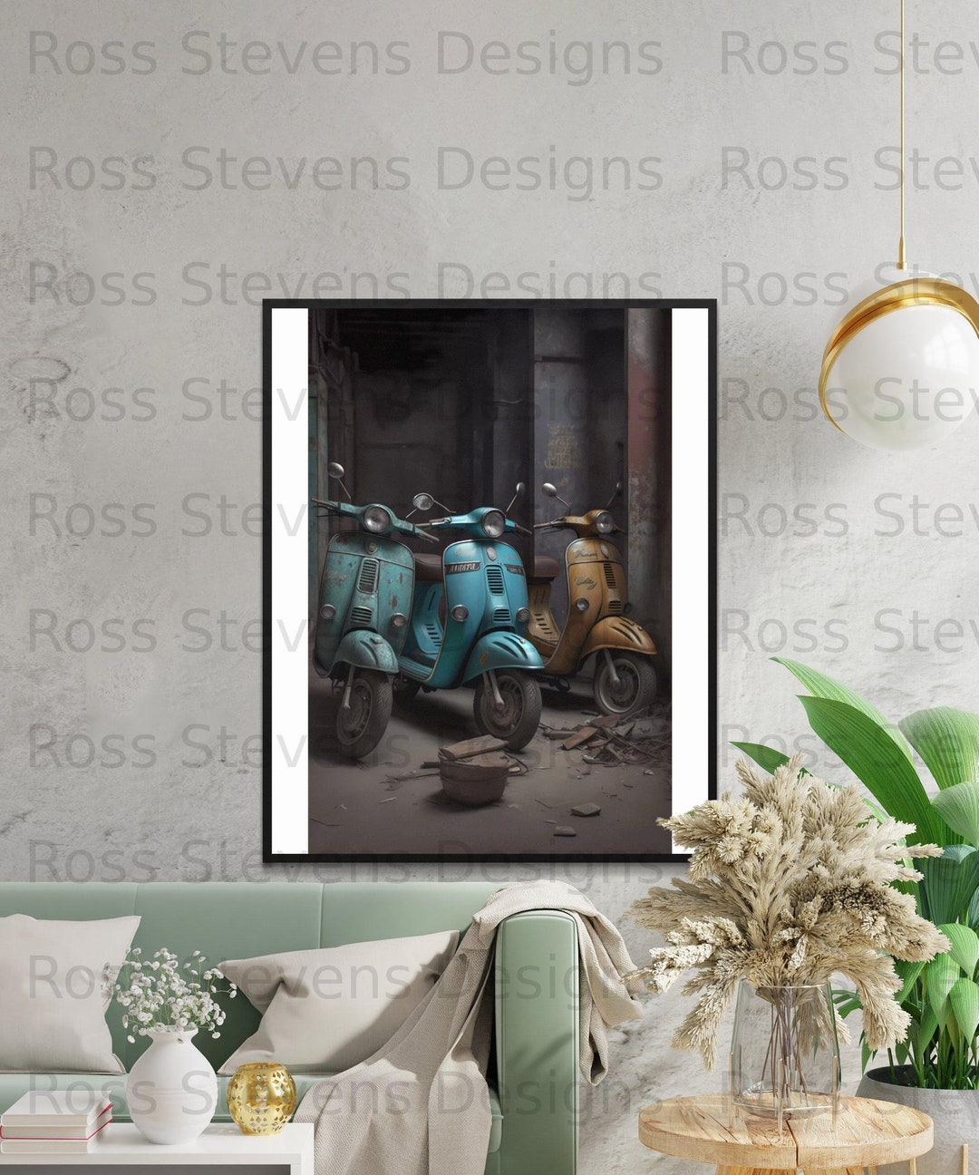 Vespa Knolling Lambretta Mod Ska Scooter - Etsy