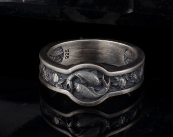 Japanese Ring for Men - Etsy