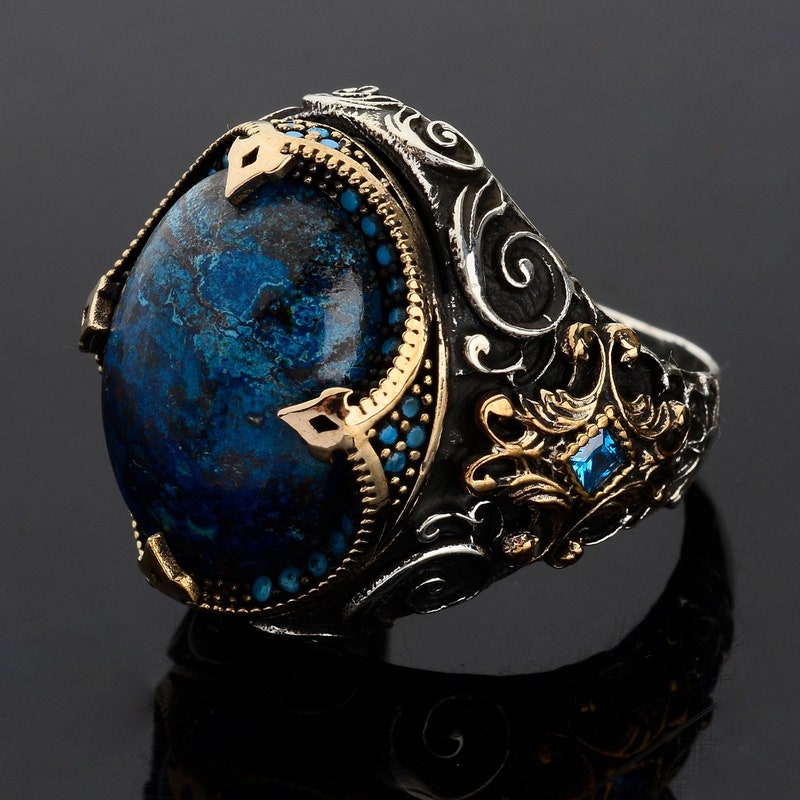 Azurite Jewelry - Etsy