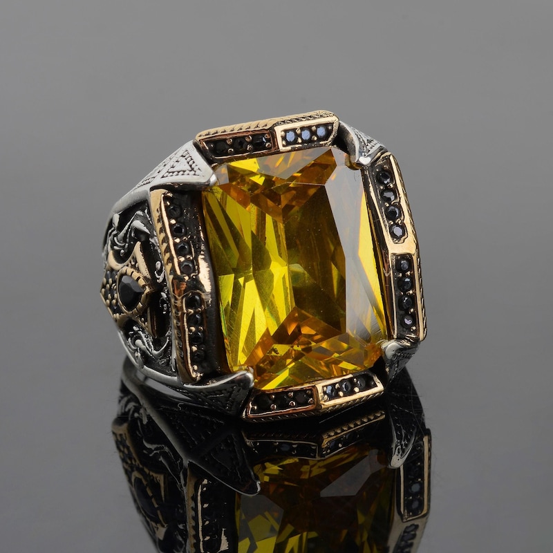 Mens Ring Stone - Etsy