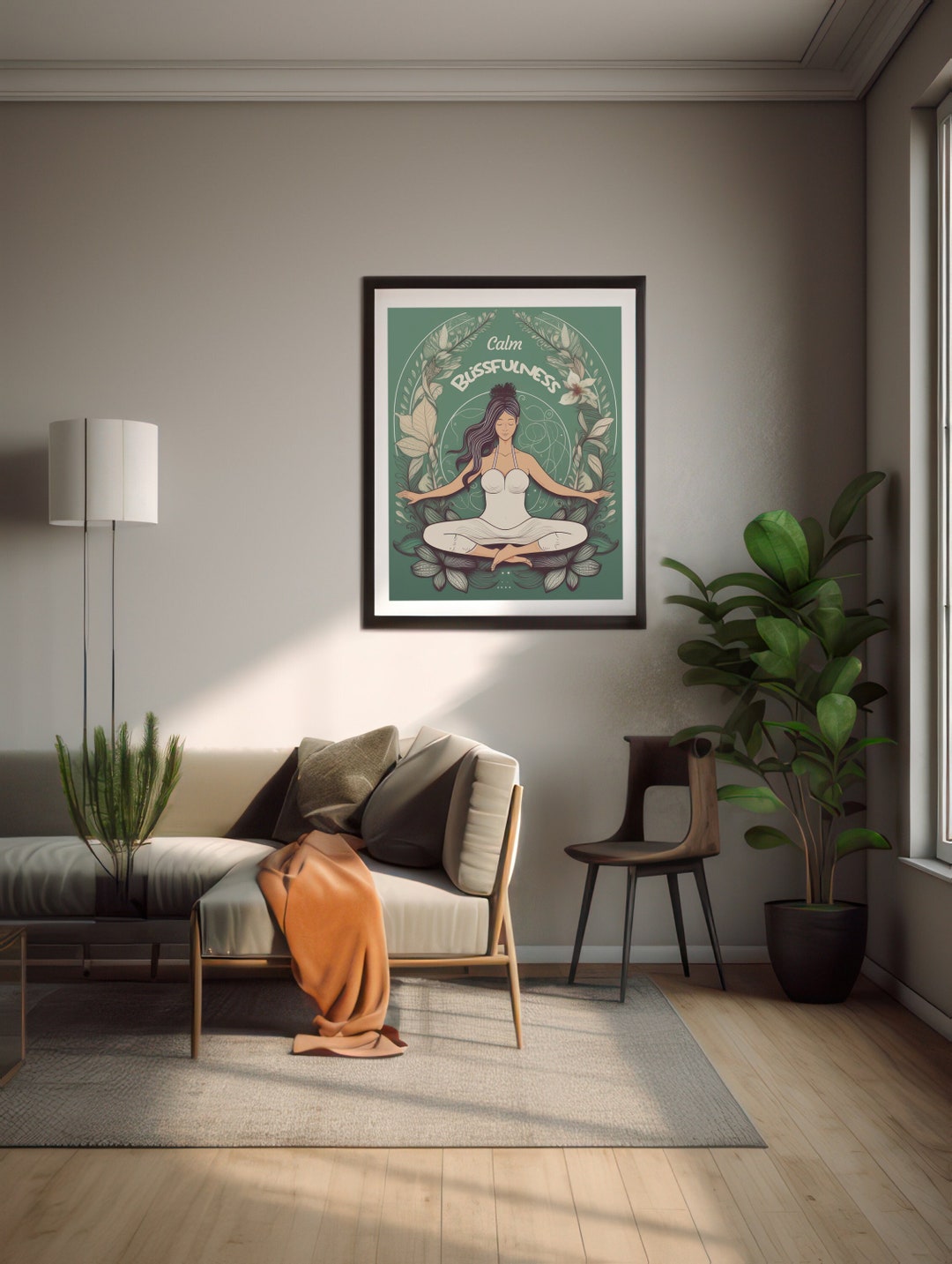 Yoga Quotes Poster Spiritual Decor Yogi Print Yoga Girl Printable Wall ...