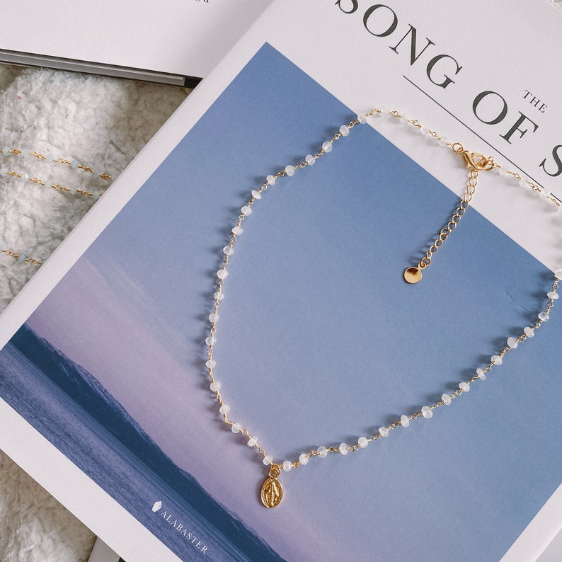 Miraculous Medal Choker Necklace - Etsy
