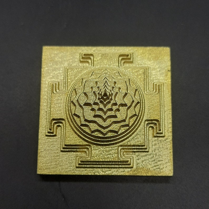Shree Yantra CNC Cutting Premium Small - Sacred Geometric Design ...
