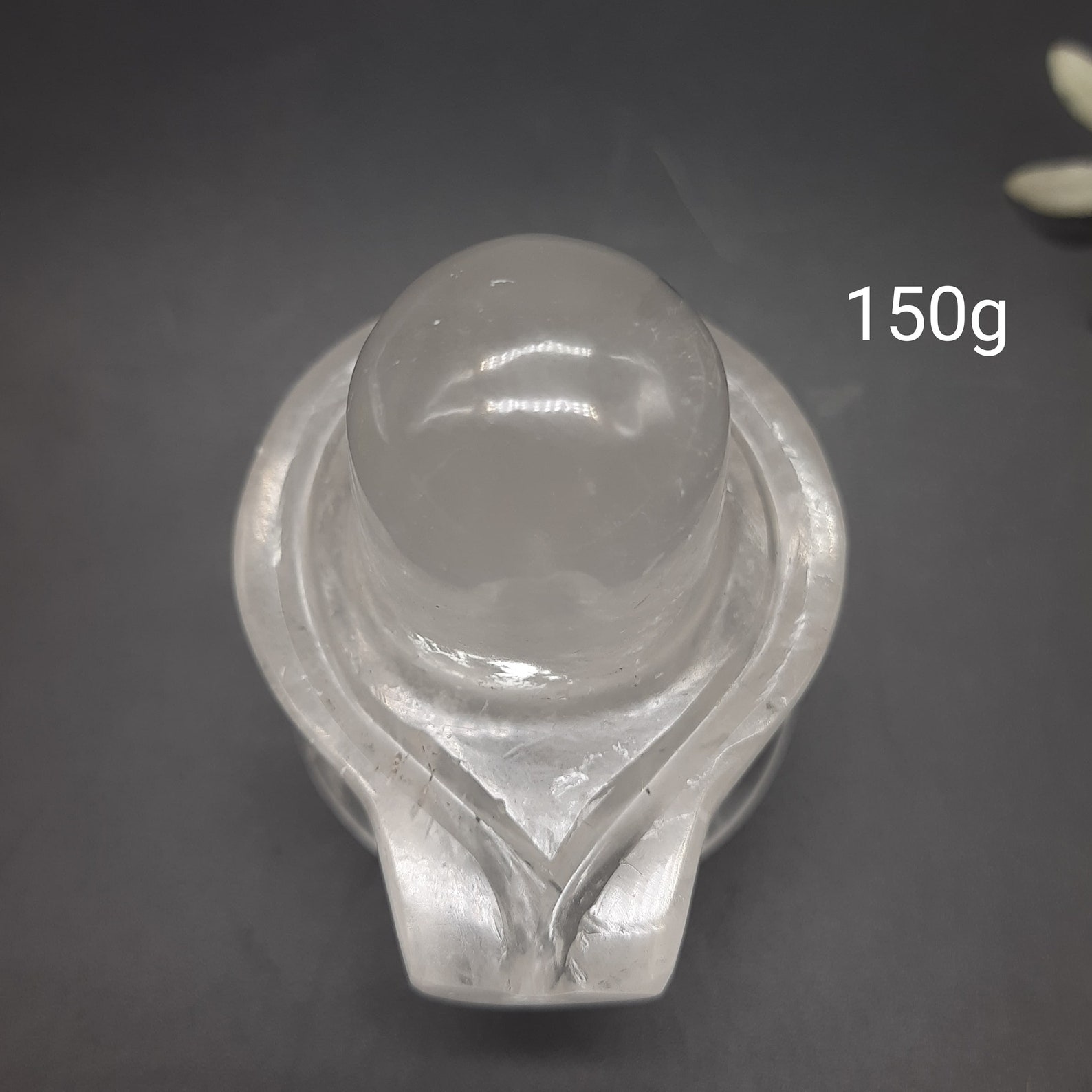 Natural Sphatik Shivling - Clear Quartz Crystal Shiva Lingam for ...