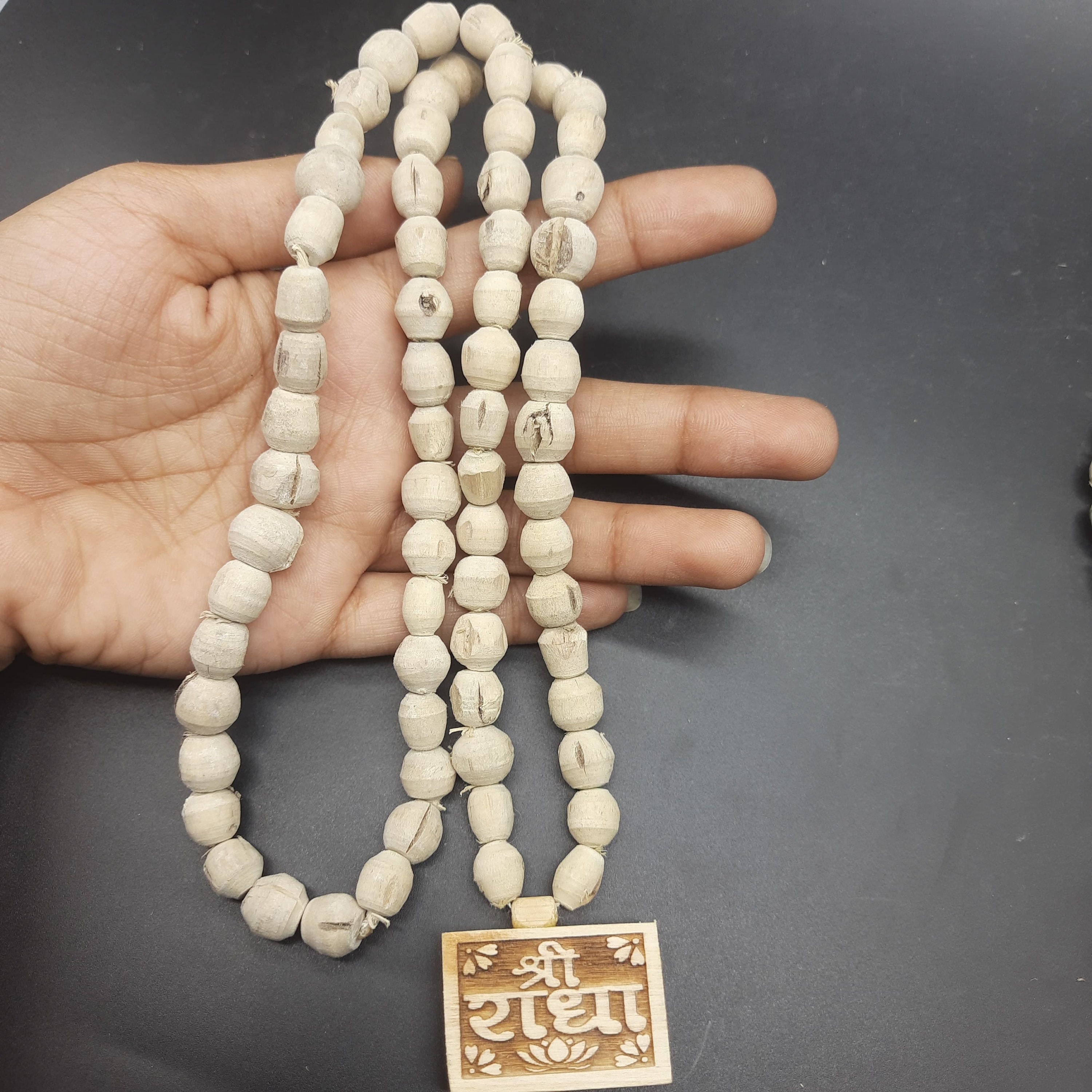 Handcrafted Tulsi Mala • Natural Wood Prayer Beads, Japa Meditation - Etsy