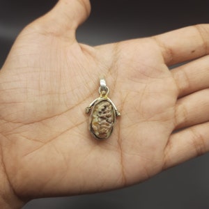 Natural Chandramani Stone With Pendant for Emotional Healing and ...