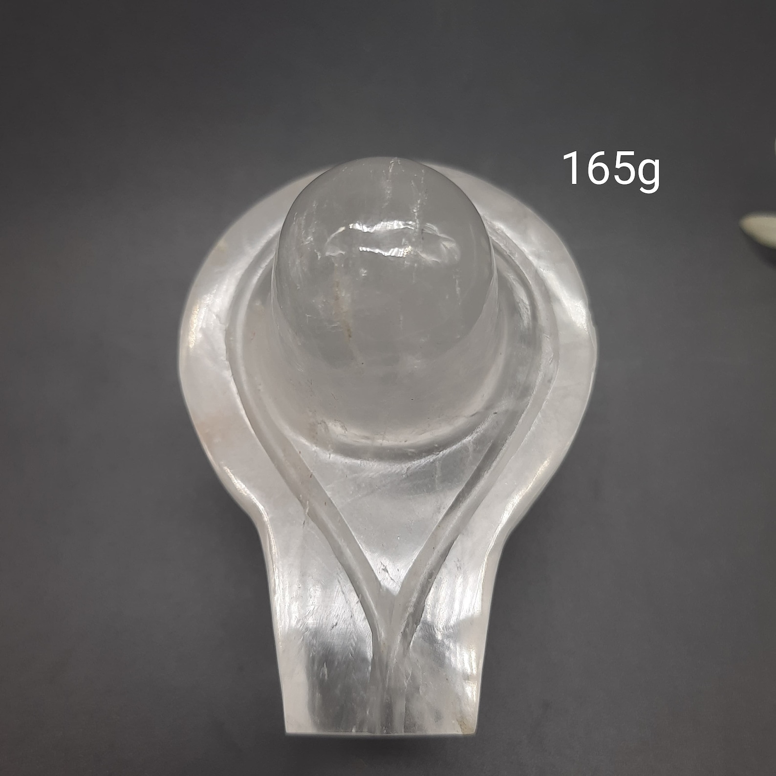 Natural Sphatik Shivling - Clear Quartz Crystal Shiva Lingam for ...