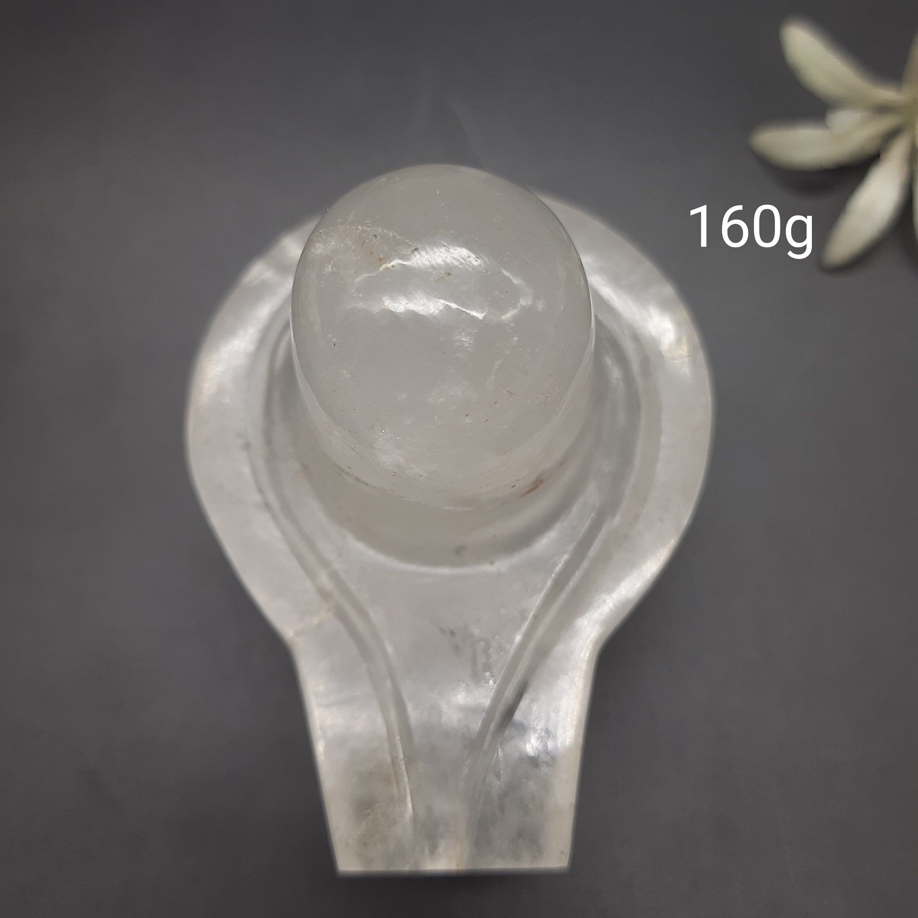 Natural Sphatik Shivling - Clear Quartz Crystal Shiva Lingam for ...