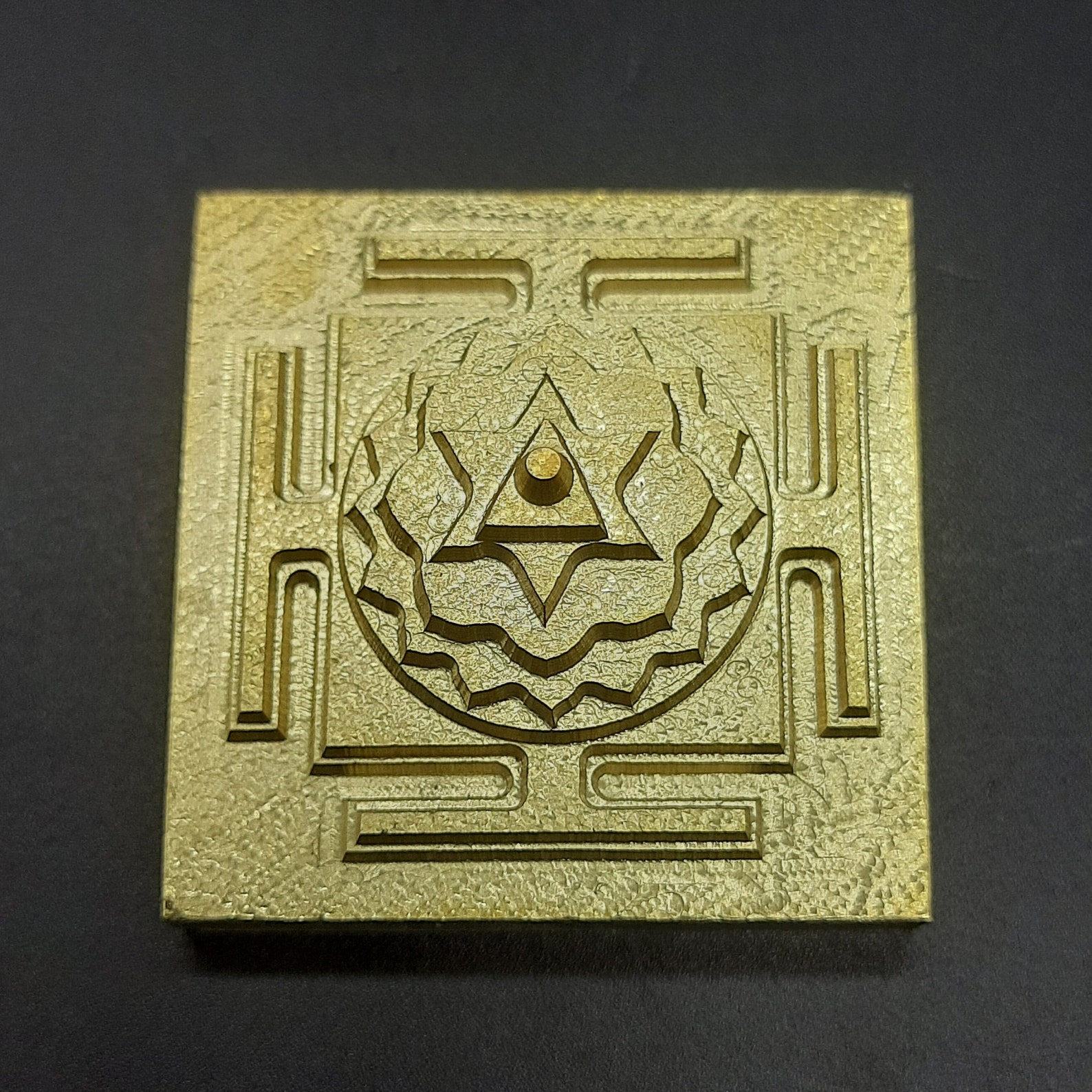 Shree Yantra CNC Cutting Premium Small - Sacred Geometric Design ...