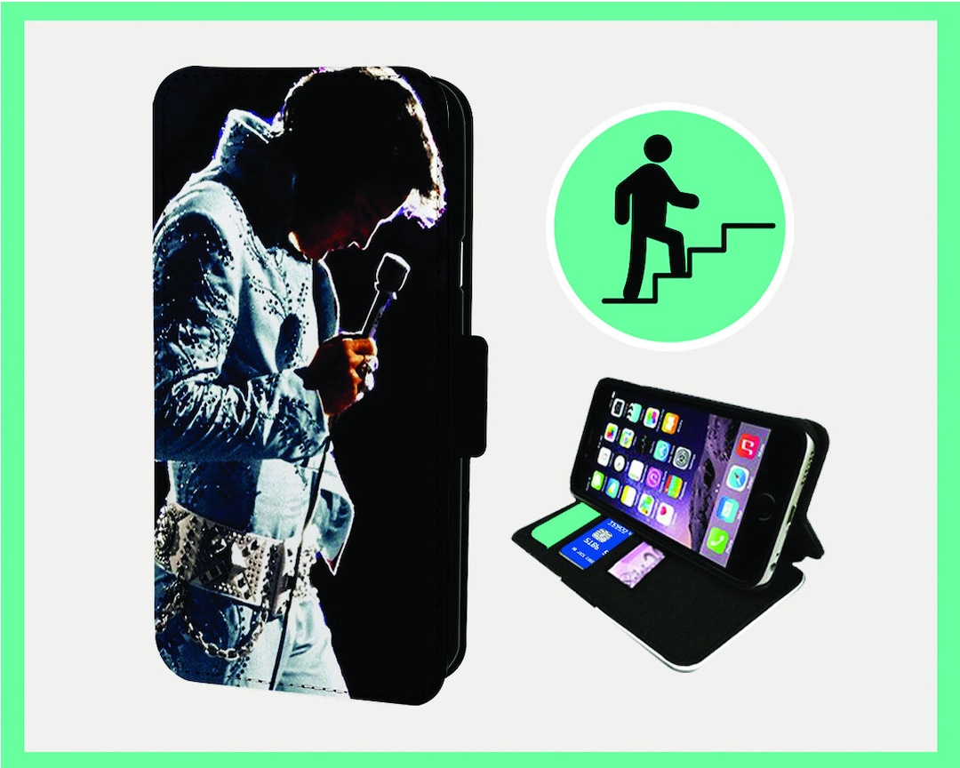 ELVIS VEGAS GOODNIGHT - Flip Phone Case Iphone/samsung Vegan Faux ...