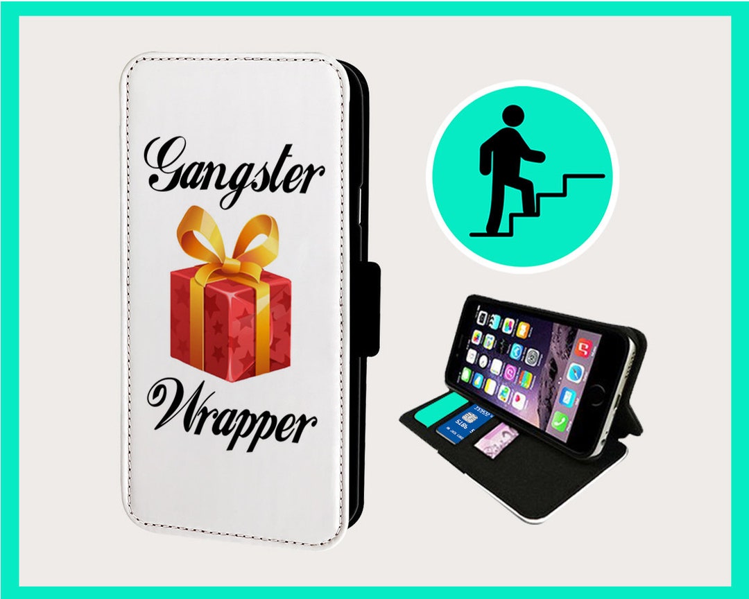 GANGSTER WRAPPER JOKER Flip Phone Case Iphone/samsung Vegan Faux ...