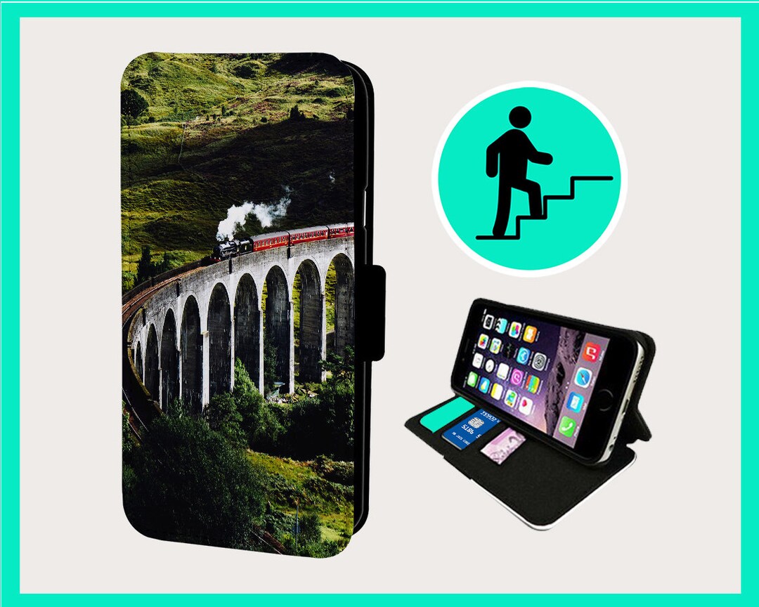 INCREDIBLE STEAM TRAIN - Flip Phone Case Iphone/samsung Vegan Faux ...