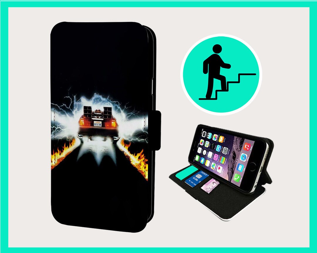 FUTURISTIC FAST CAR - Flip Phone Case Iphone/samsung Vegan Faux Leather ...