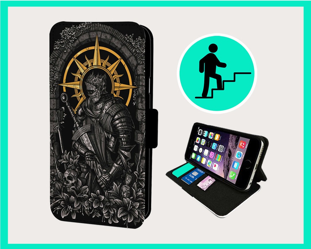 GOTHIC KNIGHT INTRICATE - Flip Phone Case Iphone/samsung Vegan Faux ...