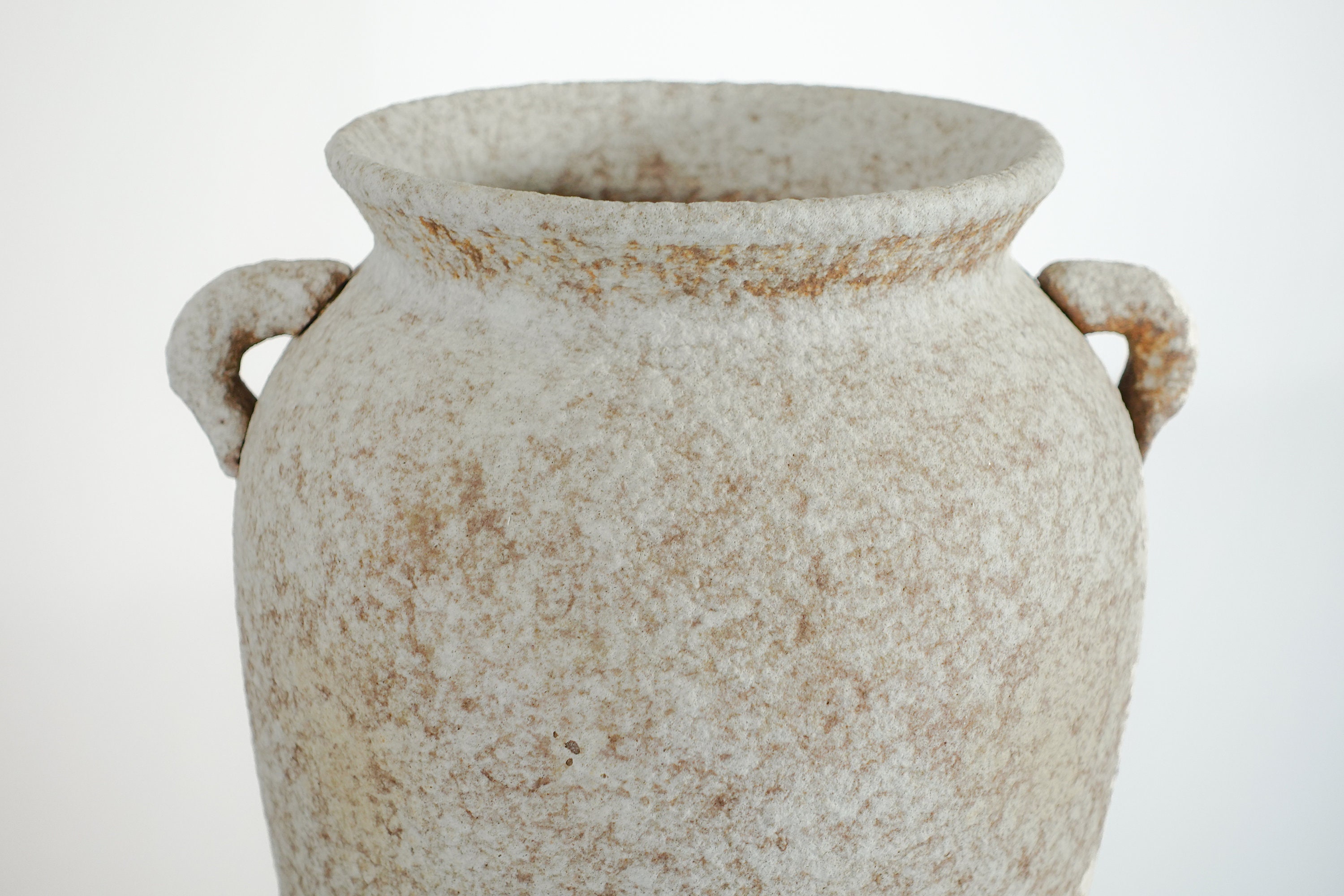 Große Vase beige Vase beige Vase handgemachte Vase - Etsy.de