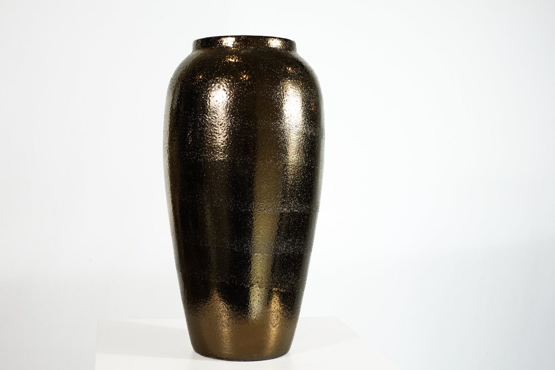 Tall Vase, Handmade Vase, Ceramic Vase, Shinny Vase, Fiesta - Etsy