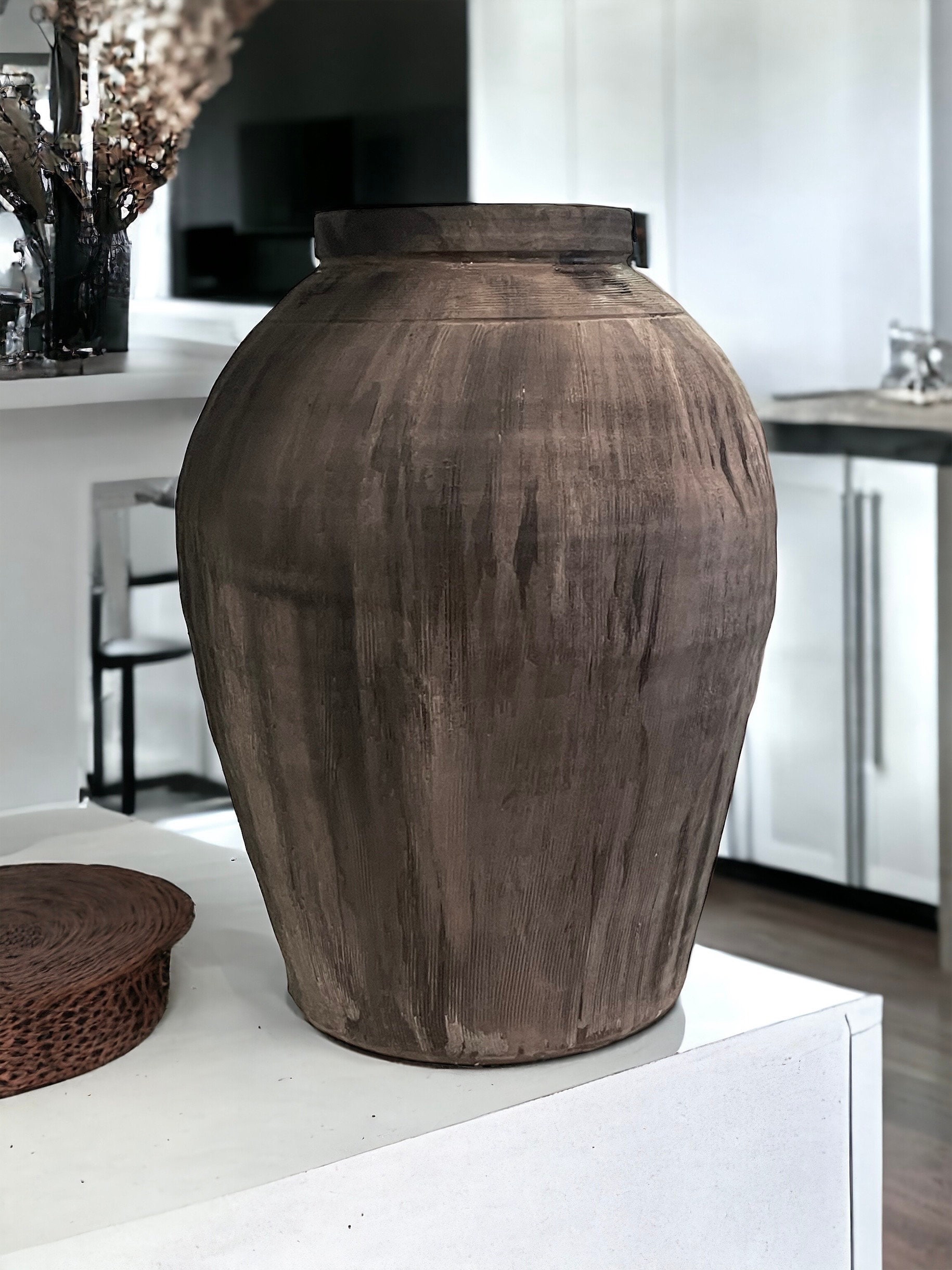 Antique Look, Handmade, Ceramic Vase, Big Vase - Etsy