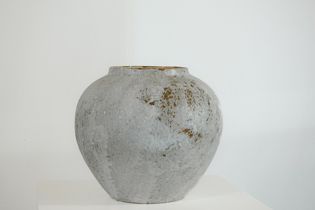 Small Vase, Handmade Vase, White Vase, Gray Vase, Ceramic Vase, Winter ...